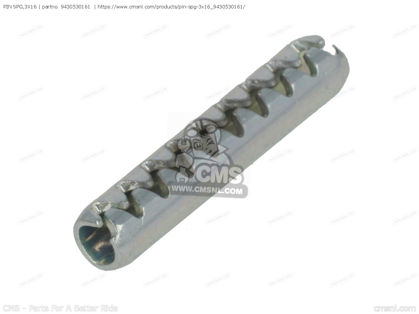 9430530161: Pin Spg,3x16 Honda - buy the 94305-30161 at CMSNL