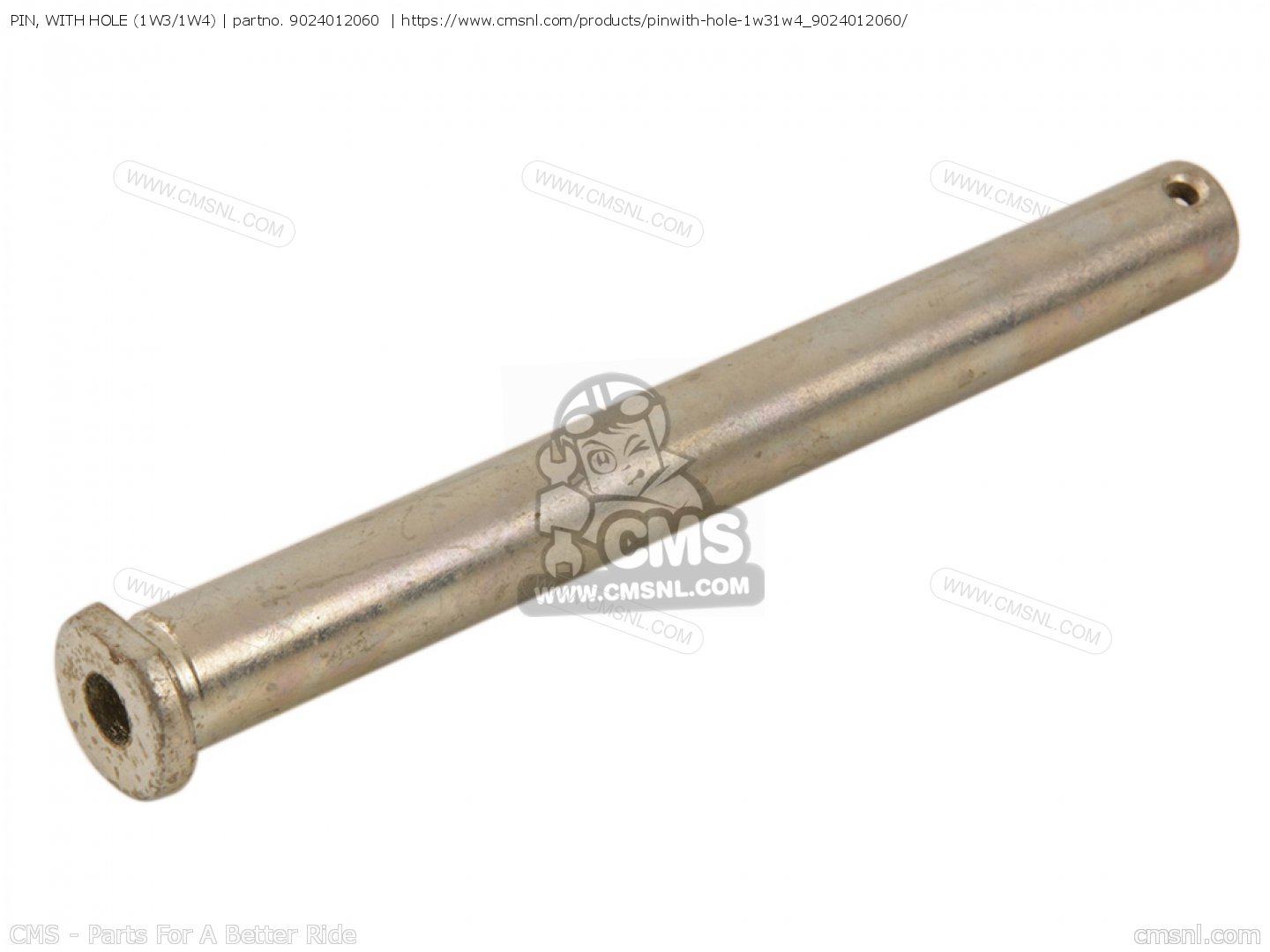 PIN, WITH HOLE (1W3/1W4) for Yamaha - order at CMSNL