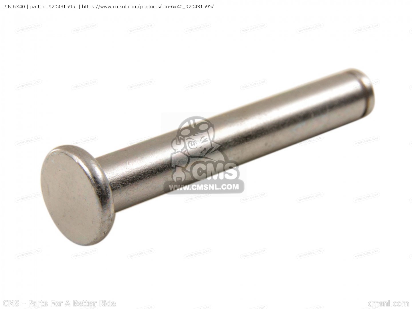 PIN,6X40 for Kawasaki - order at CMSNL