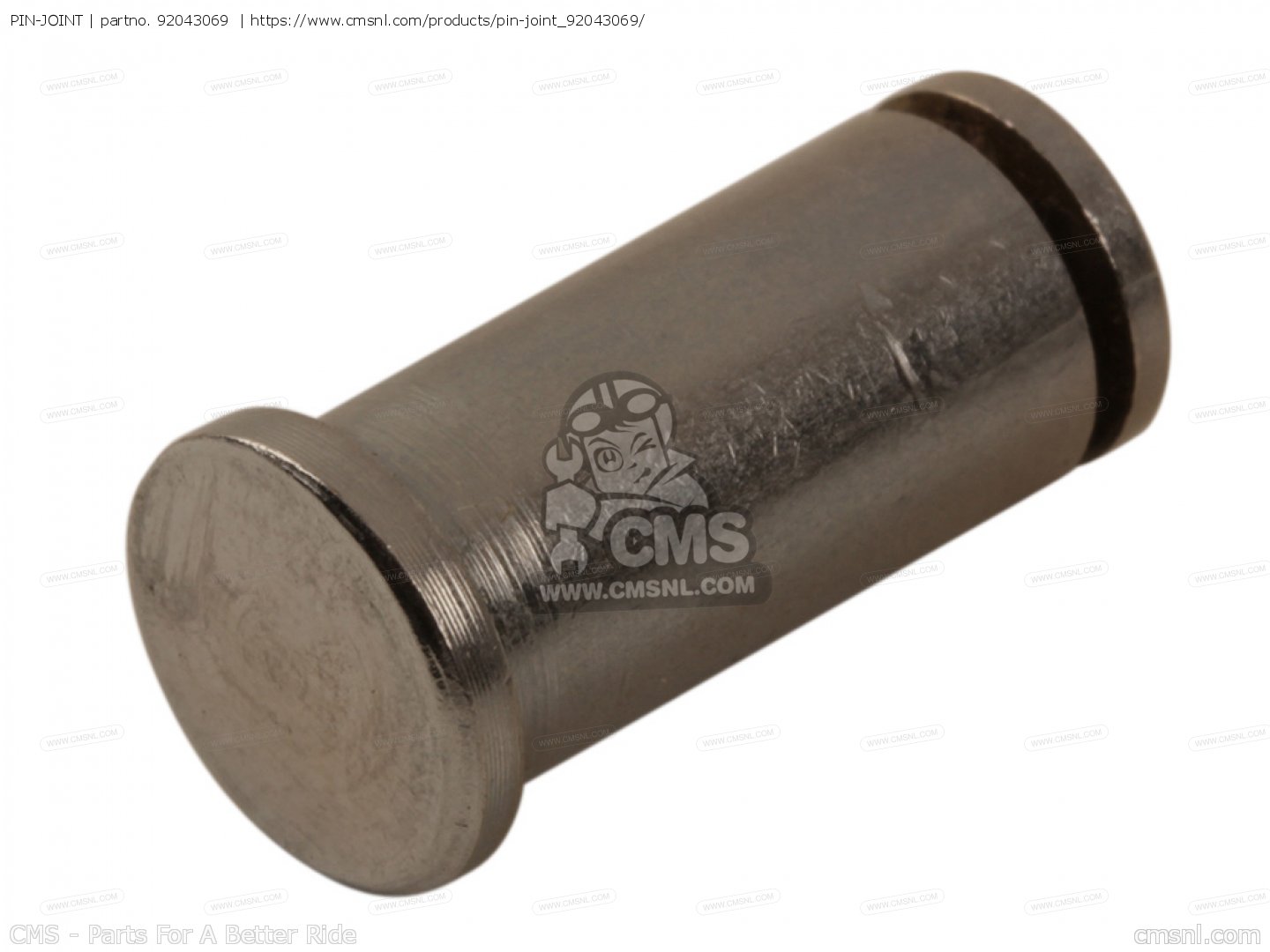 92043069: PIN,8X15.4 Kawasaki - buy the 92043-069 at CMSNL