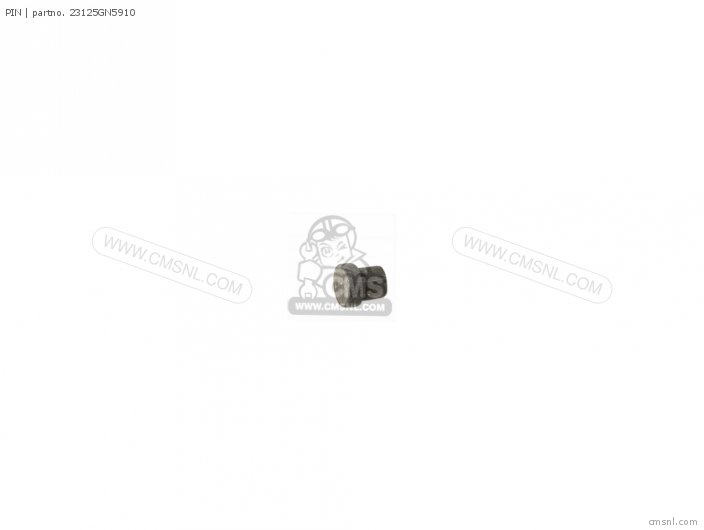 23125GN5910: PIN Honda - buy the 23125-GN5-910 at CMSNL