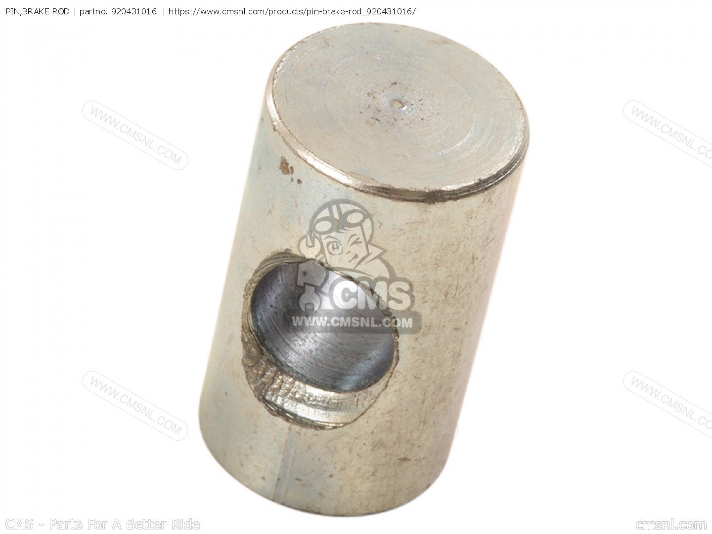 920431016: PIN,BRAKE ROD Kawasaki - buy the 92043-1016 at CMSNL