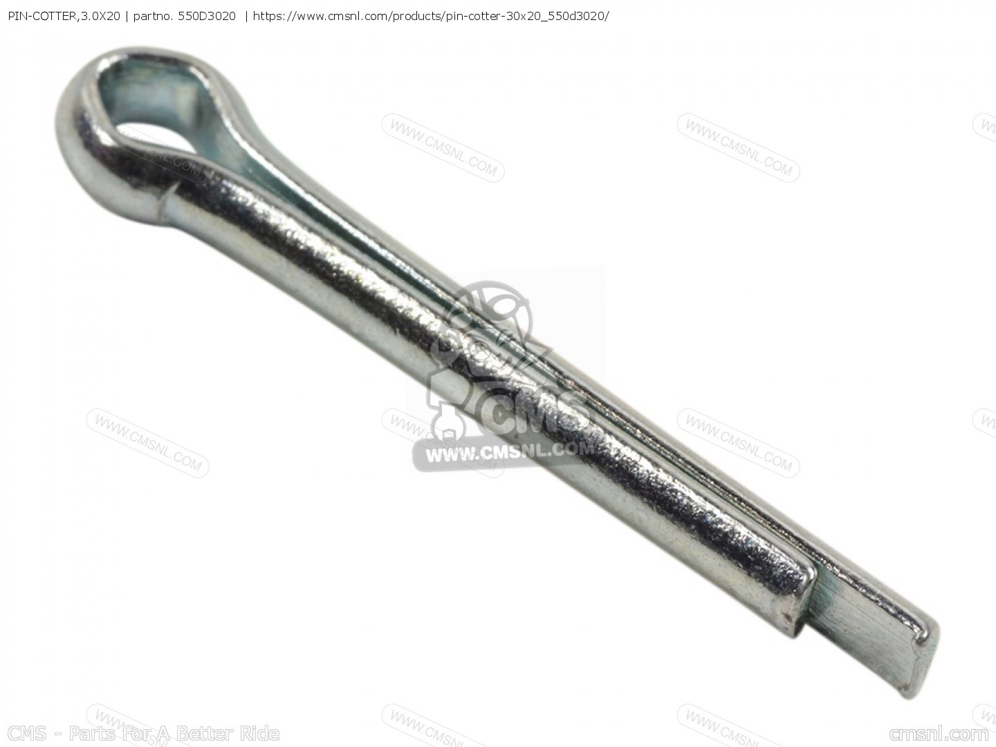 550D3020: PIN-COTTER,3.0X20 Kawasaki - buy the 550D3020 at CMSNL