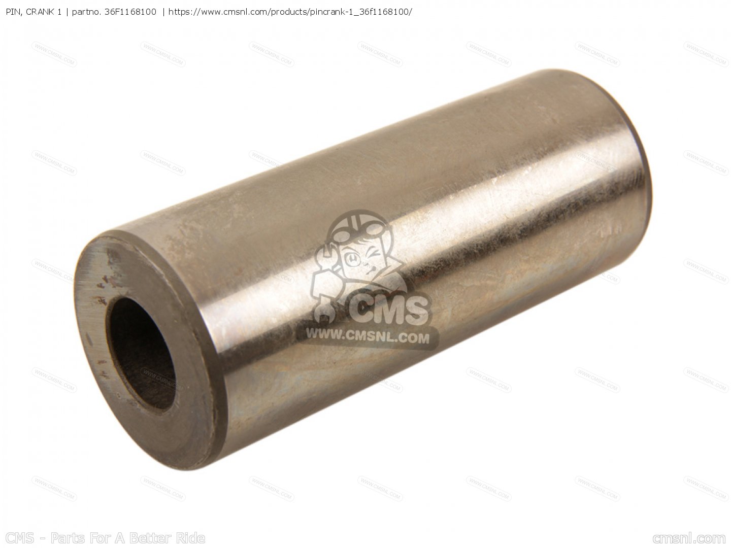 36F1168100: Pin, Crank 1 Yamaha - buy the 36F-11681-00 at CMSNL