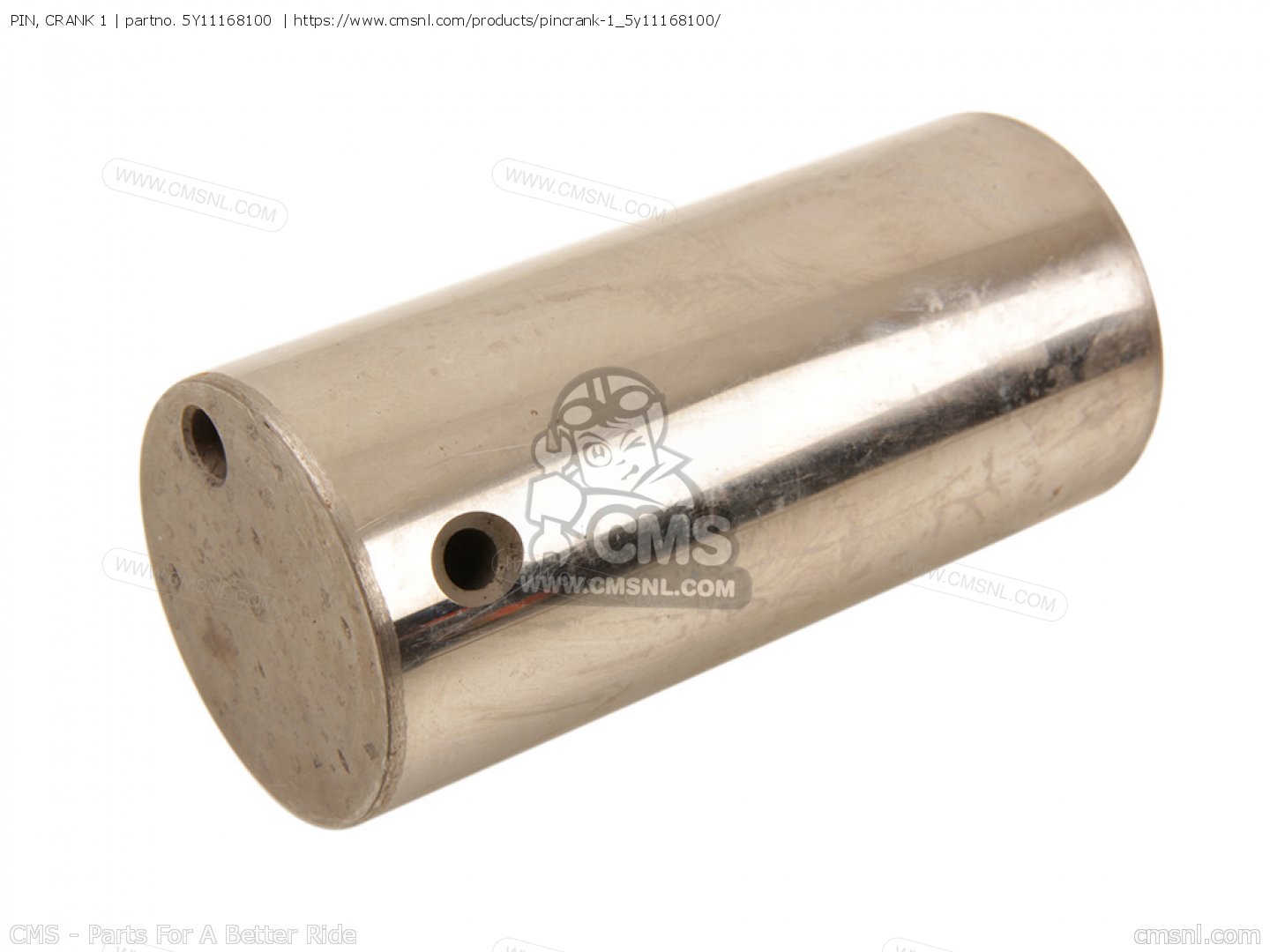 5Y11168100: Pin, Crank 1 Yamaha - buy the 5Y1-11681-00 at CMSNL