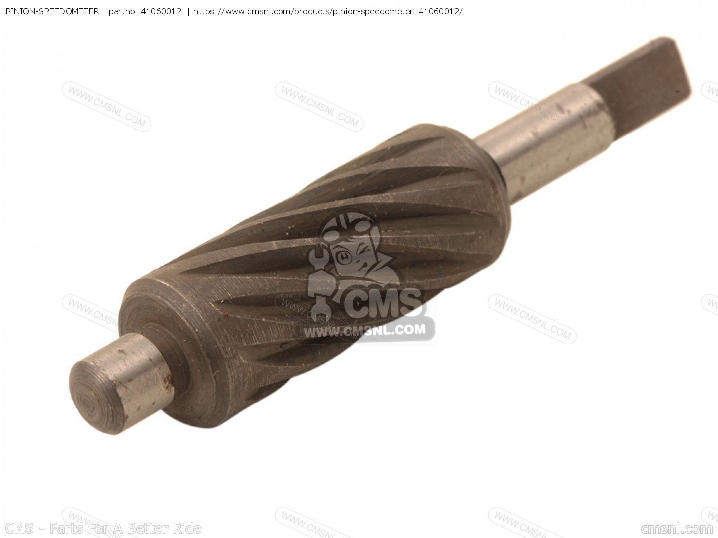 41060012: PINION-SPEEDOMETER Kawasaki - buy the 41060-012 at CMSNL