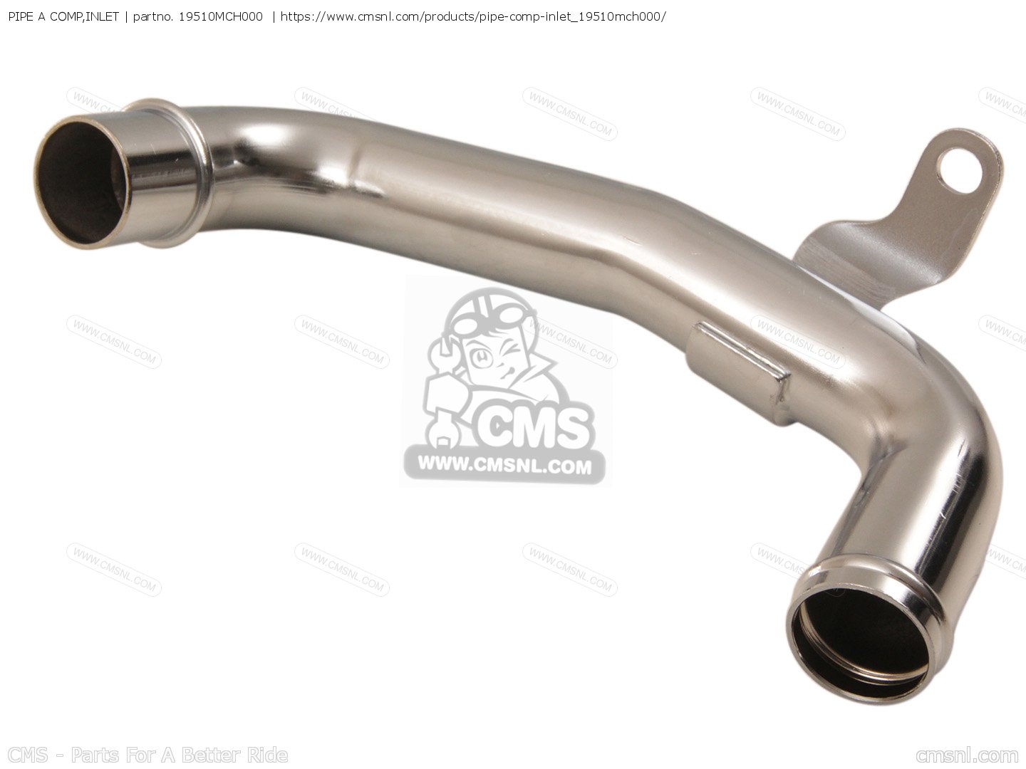 19510MCH000: PIPE A COMP,INLET Honda - buy the 19510-MCH-000 at CMSNL