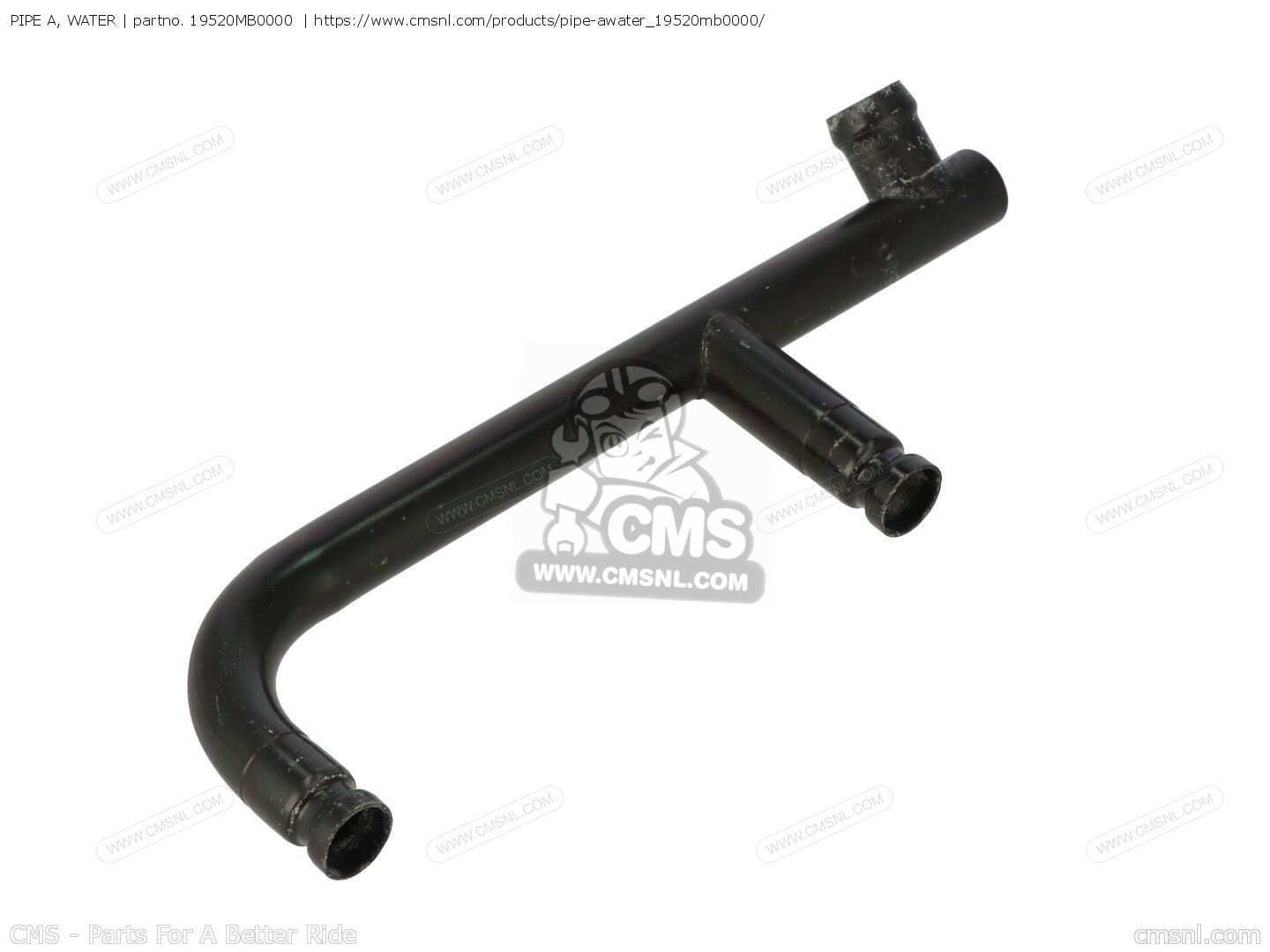 19520MB0000: PIPE A, WATER Honda - buy the 19520-MB0-000 at CMSNL