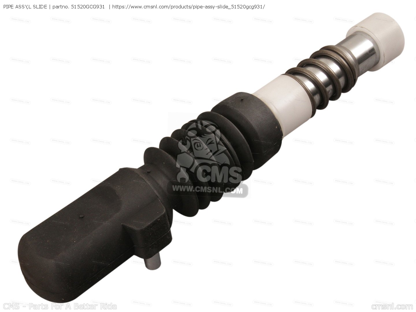 51520GCG931: Pipe Assy,l Slide Honda - buy the 51520-GCG-931 at CMSNL