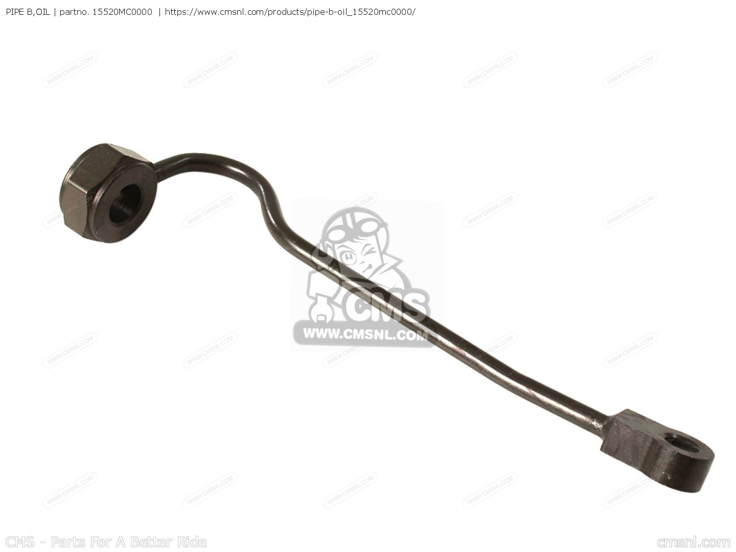 PIPE B,OIL for Honda - order at CMSNL