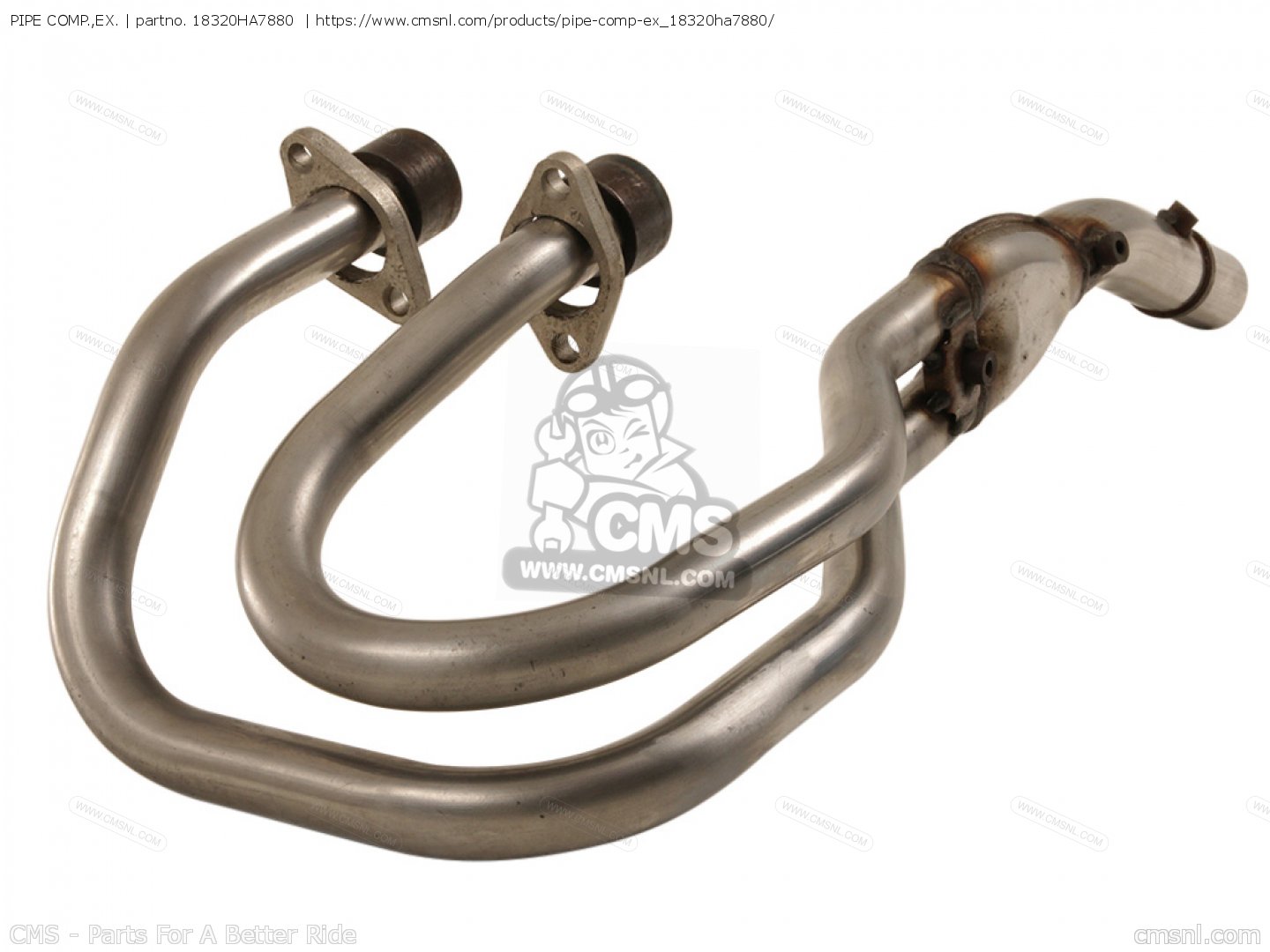 18320HA7880: Pipe Comp.,ex. Honda - buy the 18320-HA7-880 at CMSNL
