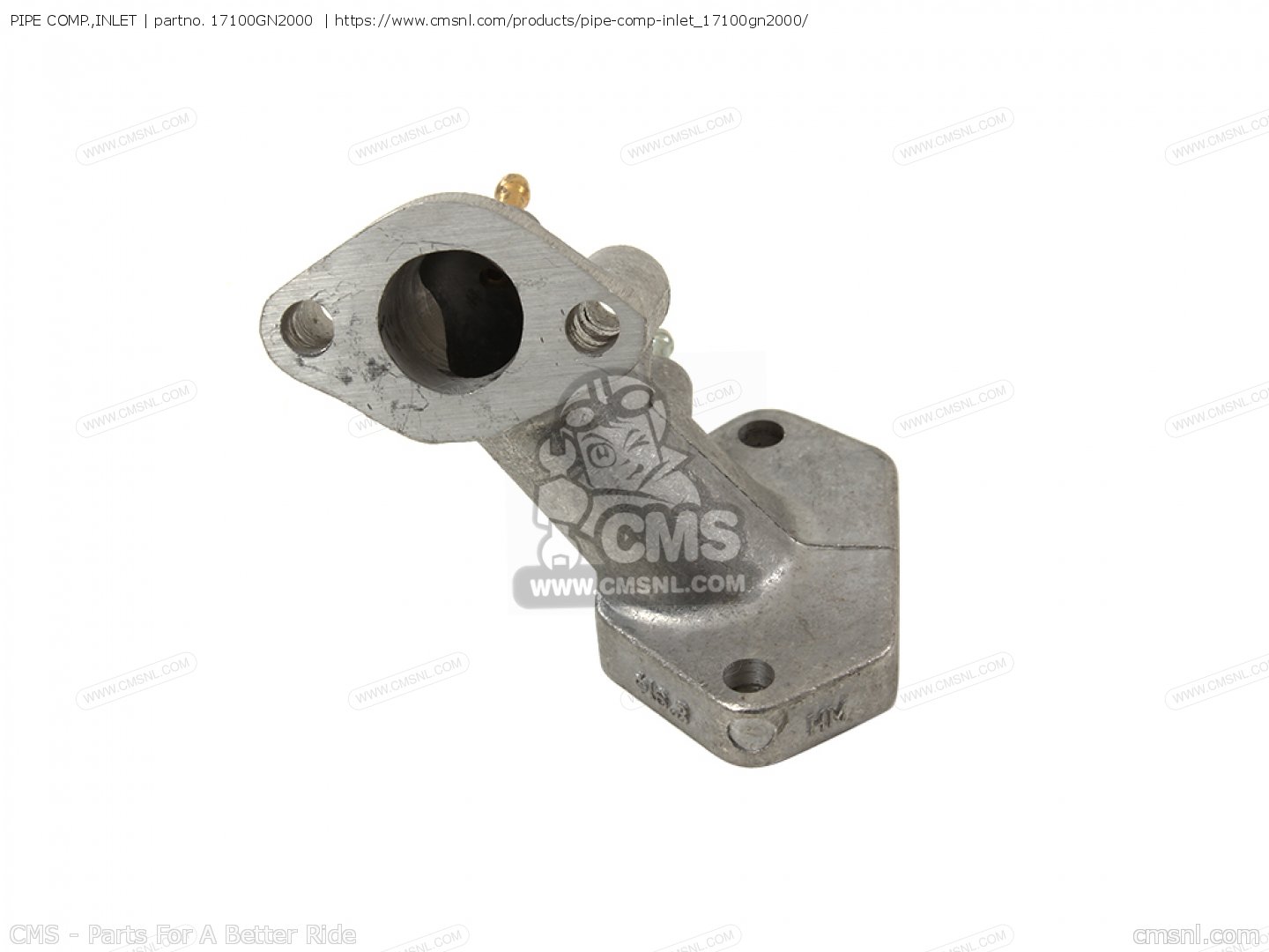 PIPE COMP.,INLET for NE50M 1985 (F) - order at CMSNL