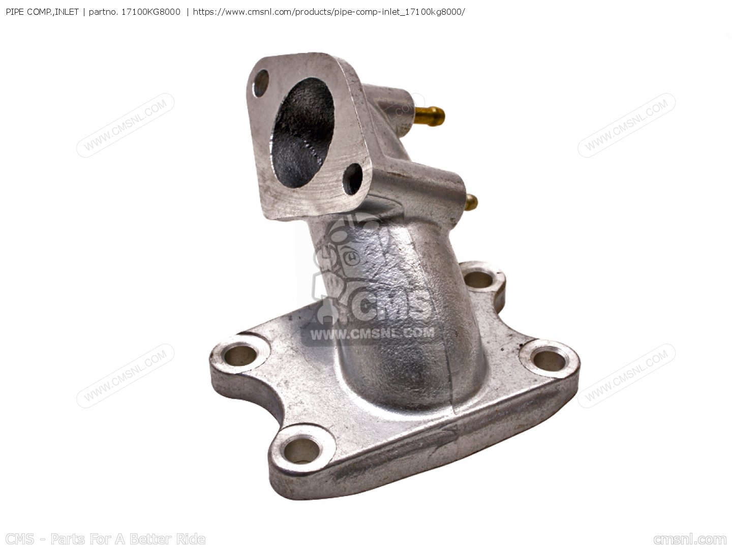 17100KG8000: Pipe Comp.,inlet Honda - buy the 17100-KG8-000 at CMSNL