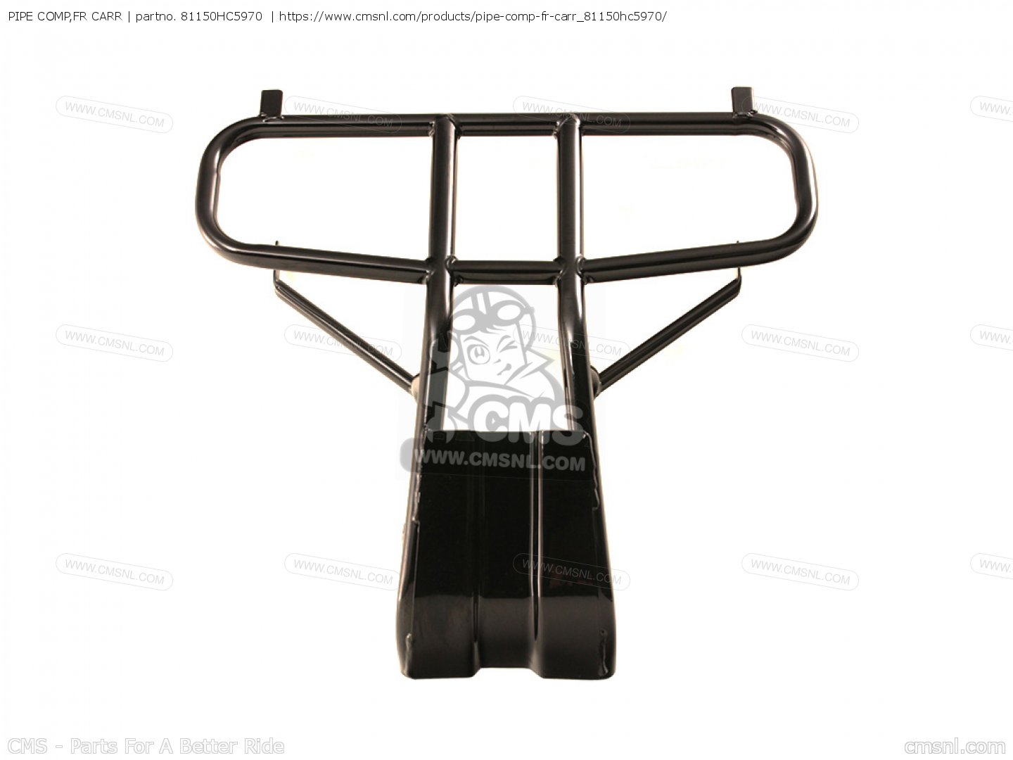 81150HC5970: PIPE COMP,FR CARR Honda - buy the 81150-HC5-970 at CMSNL