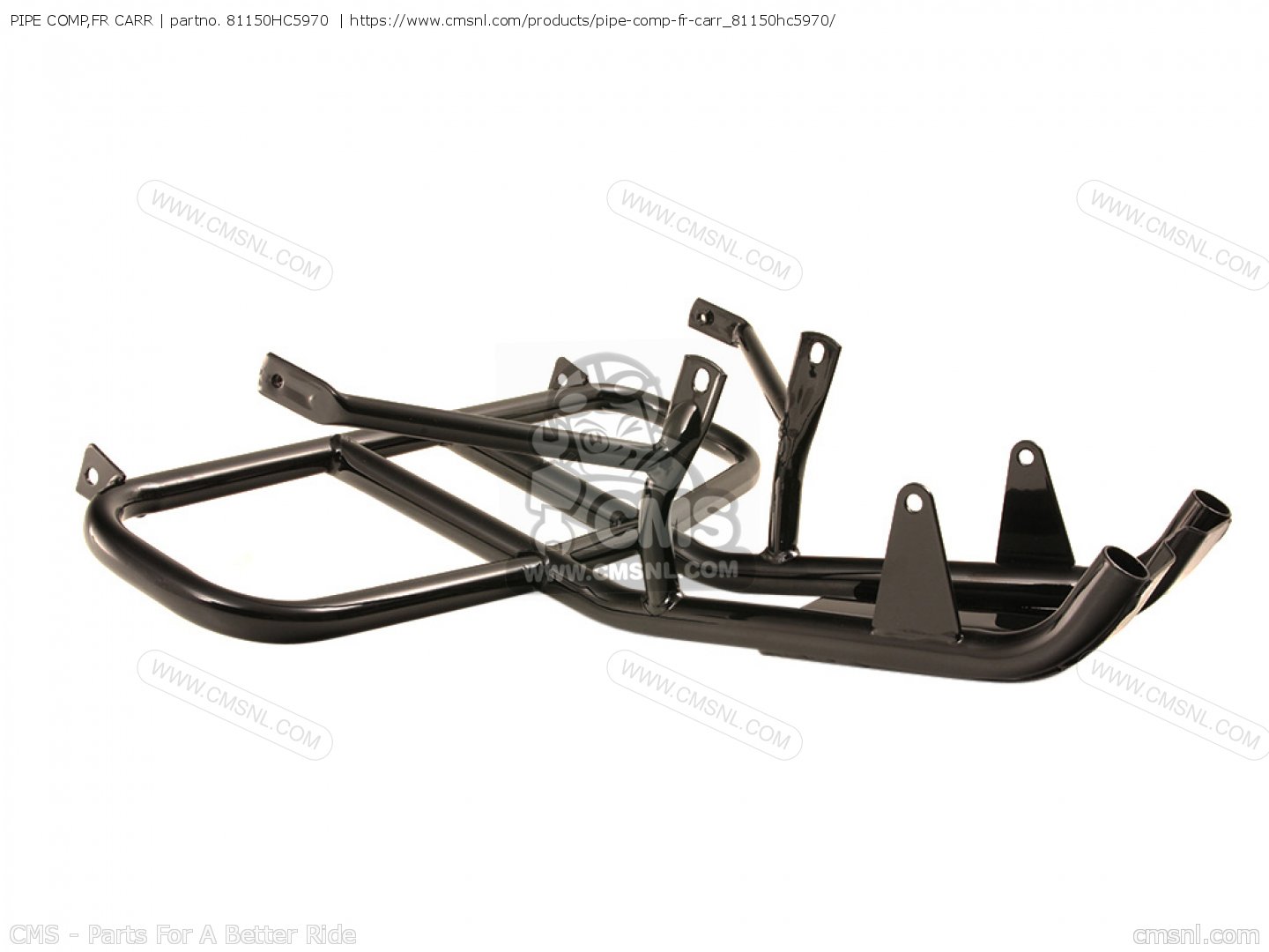 PIPE COMP,FR CARR for Honda - order at CMSNL