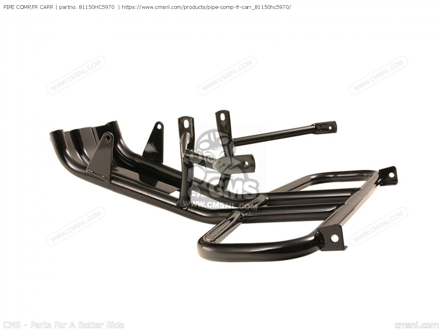 PIPE COMP,FR CARR for Honda - order at CMSNL