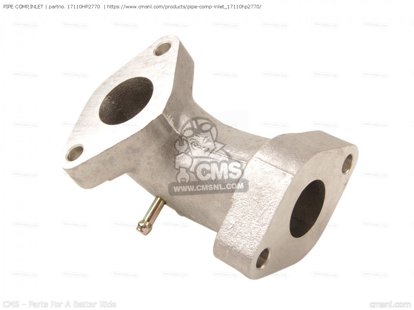 17110HP2770: PIPE COMP,INLET Honda - buy the 17110-HP2-770 at CMSNL