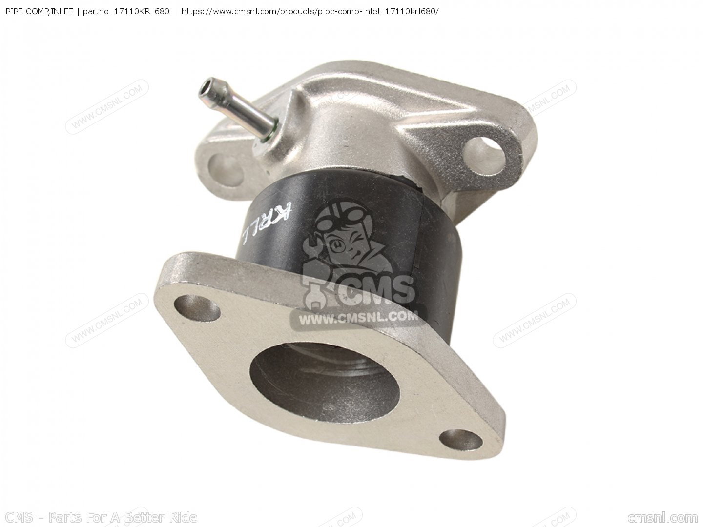 17110KRL680: Pipe Comp,inlet Honda - buy the 17110-KRL-680 at CMSNL