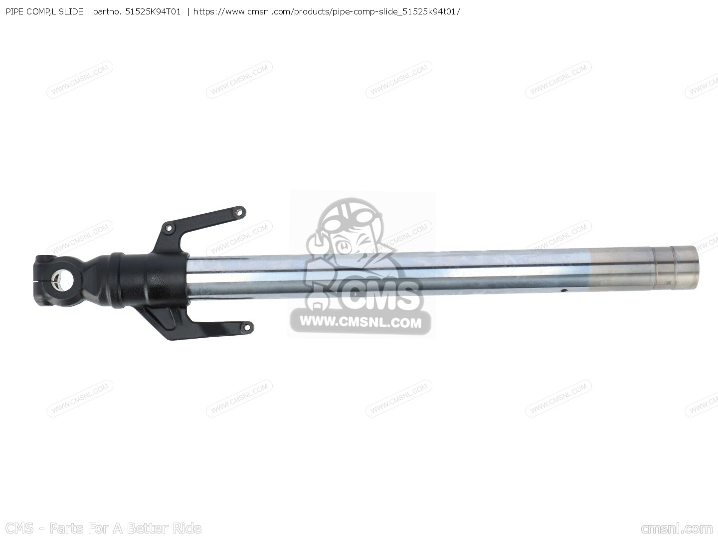 51525K94T01: Pipe Comp,l Slide Honda - buy the 51525-K94-T01 at CMSNL