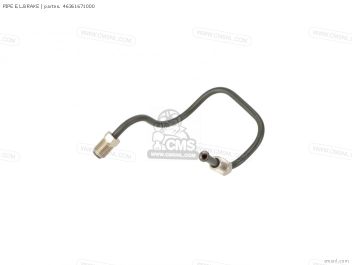 46361671000: PIPE E,L.BRAKE Honda - buy the 46361-671-000 at CMSNL