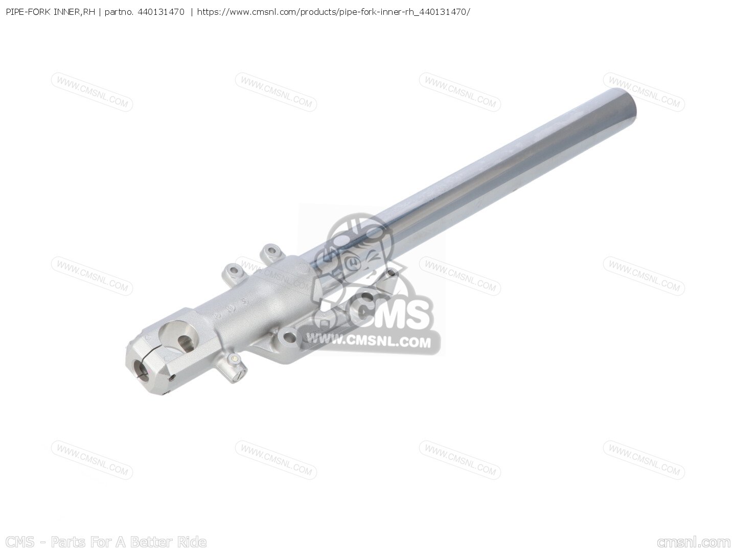 440131470: Pipe-fork Inner,rh Kawasaki - buy the 44013-1470 at CMSNL
