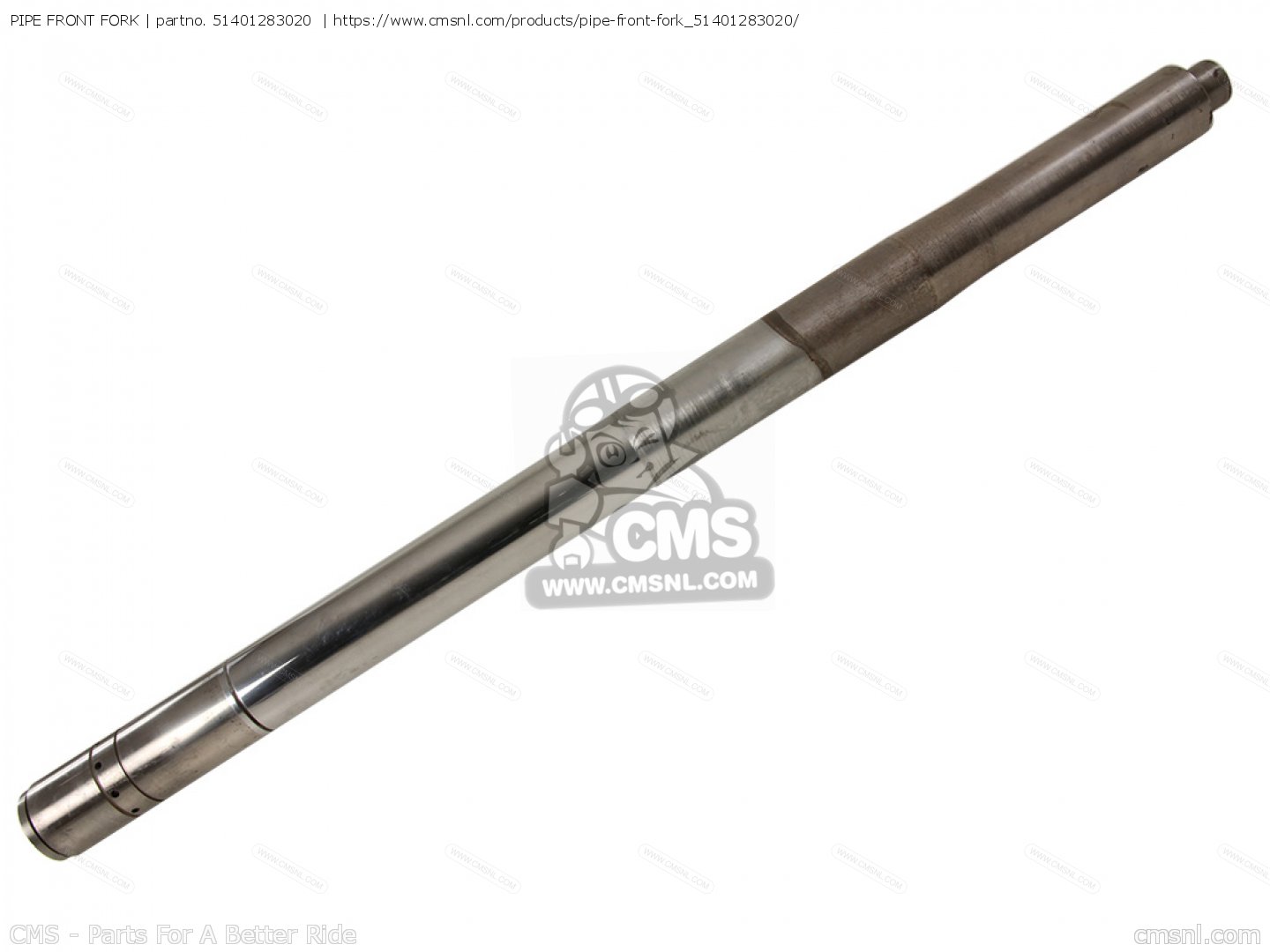 51401283020: PIPE FRONT FORK Honda - buy the 51401-283-020 at CMSNL