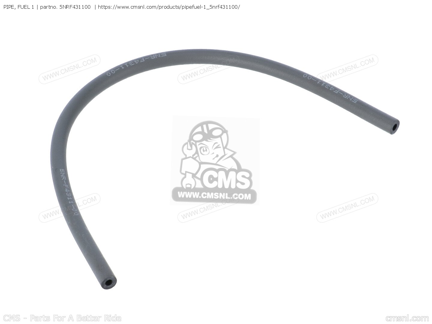 5NRF431100: PIPE, FUEL 1 Yamaha - buy the 5NR-F4311-00-00 at CMSNL