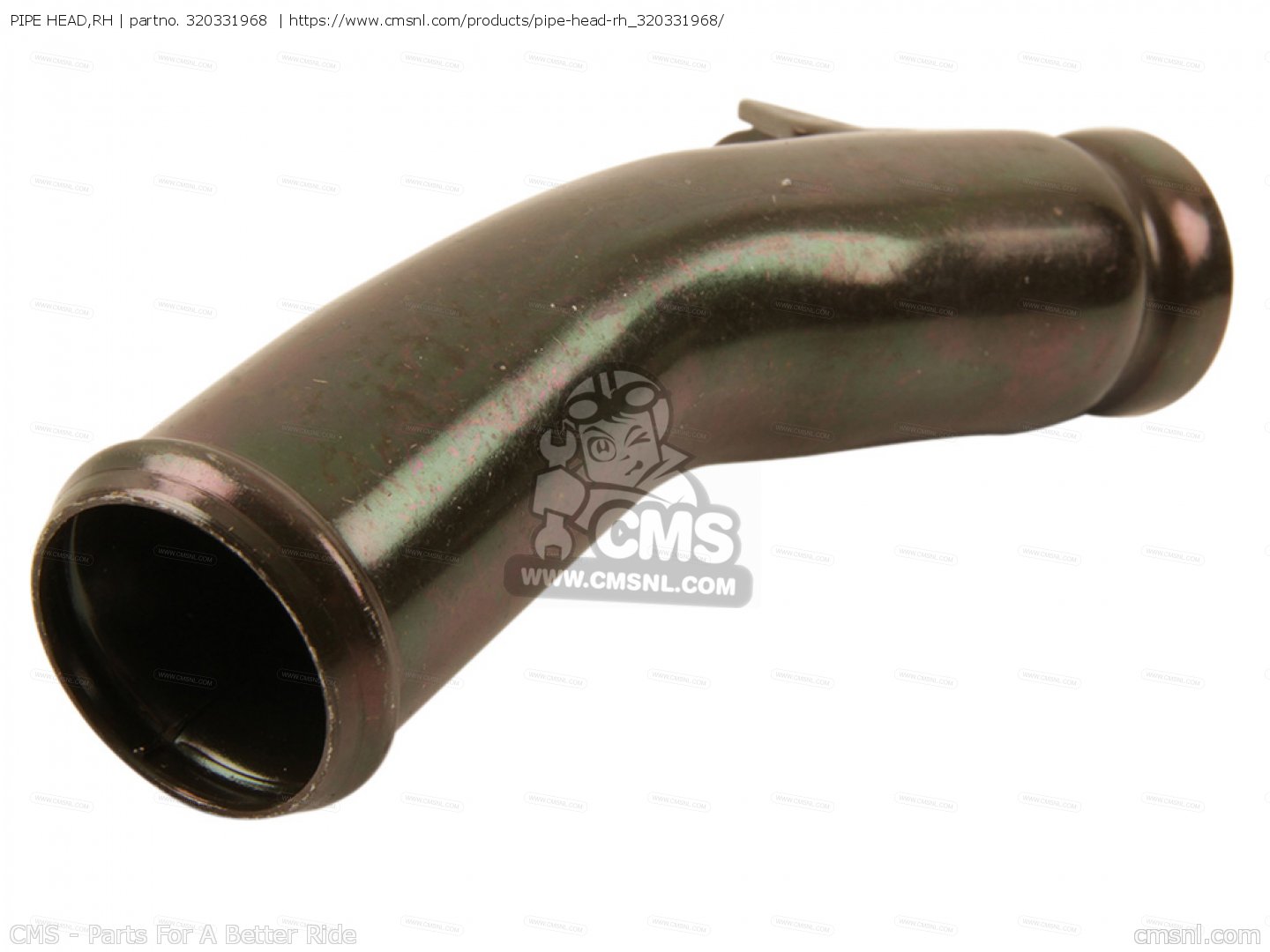 320331968: PIPE HEAD,RH Kawasaki - buy the 32033-1968 at CMSNL