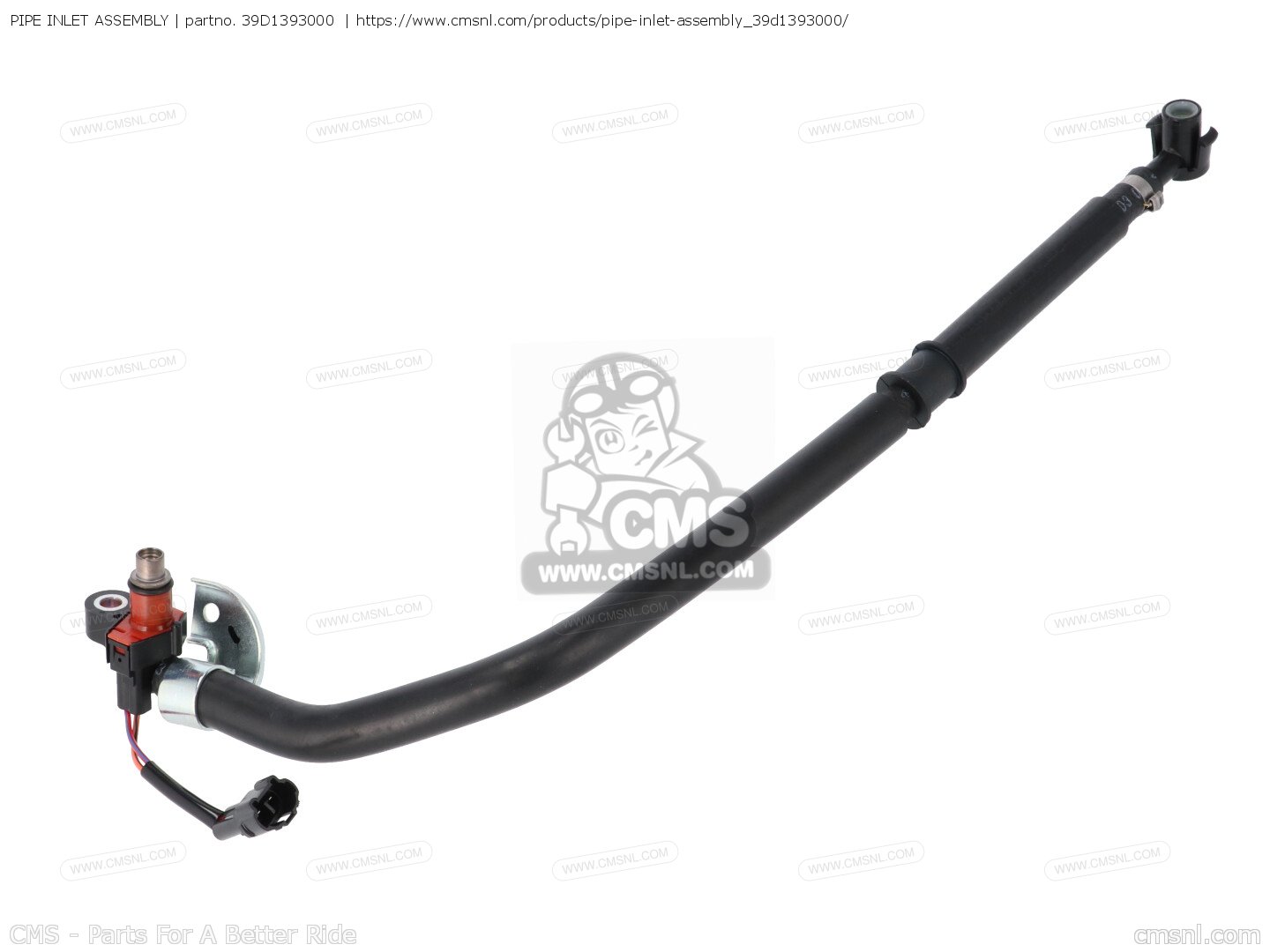 39D1393000: PIPE INLET ASSEMBLY Yamaha - buy the 39D-13930-00-00 at CMSNL