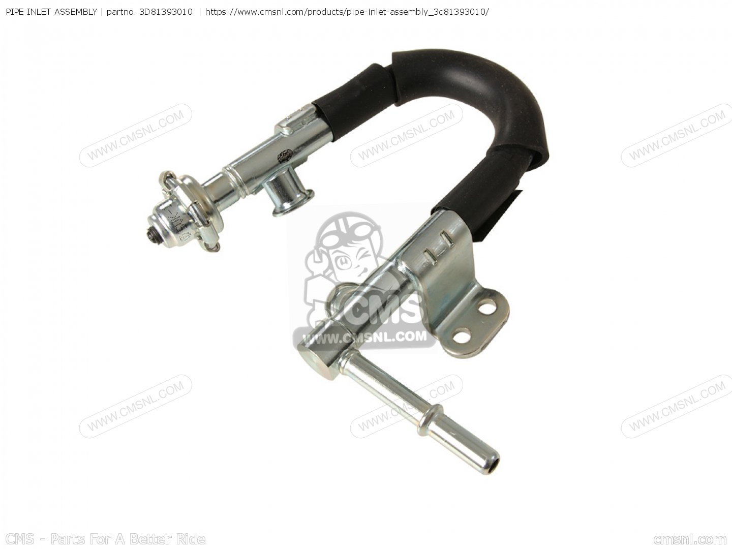 3D8-13930-10-00 Pipe Inlet Assembly, 3D81393010 Yamaha - XVS1300A ...