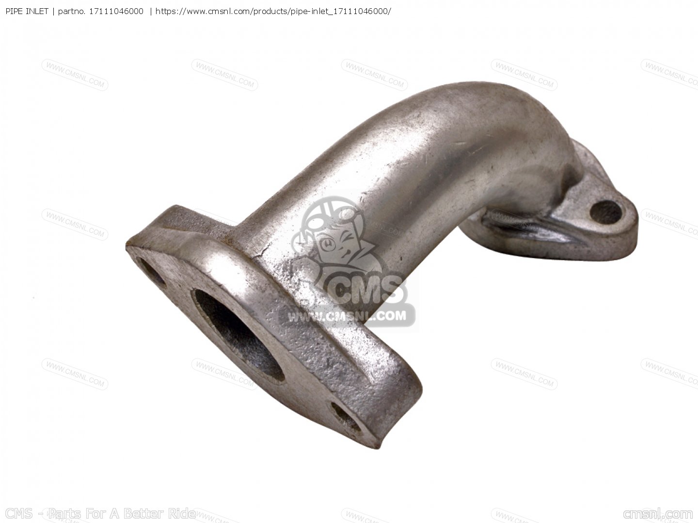 17111046000: PIPE INLET Honda - buy the 17111-046-000 at CMSNL