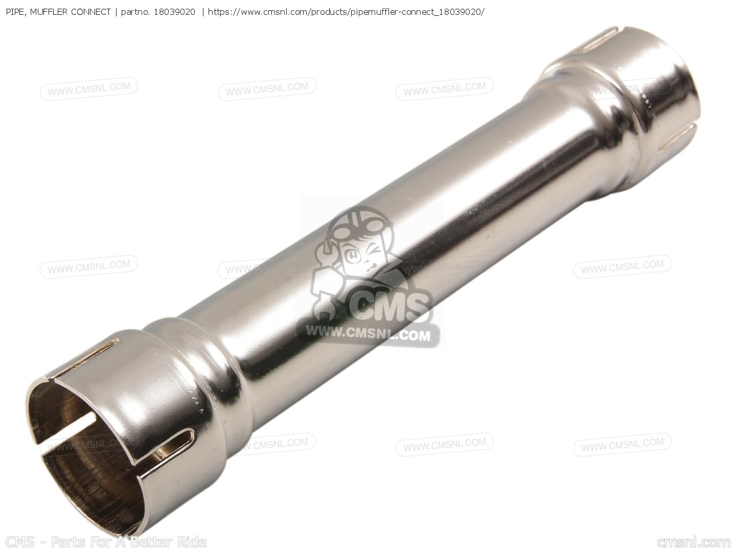 18039020: PIPE, MUFFLER CONNECT Kawasaki - buy the 18039020 at CMSNL