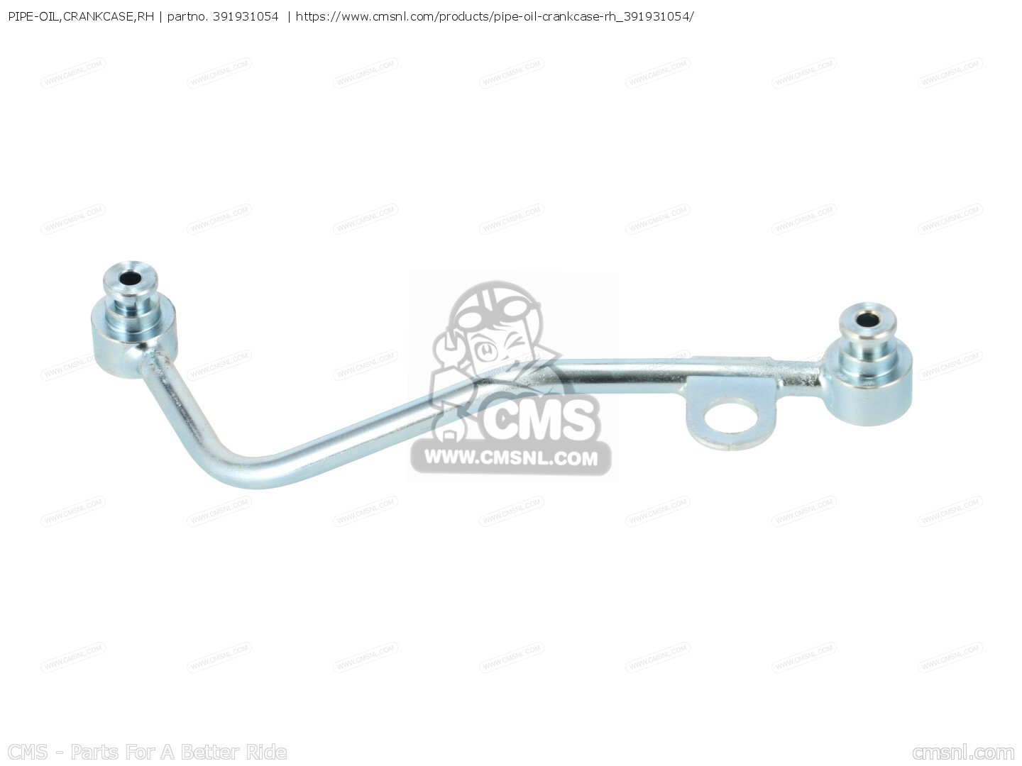 391931054: Pipe-oil,crankcase,rh Kawasaki - buy the 39193-1054 at CMSNL