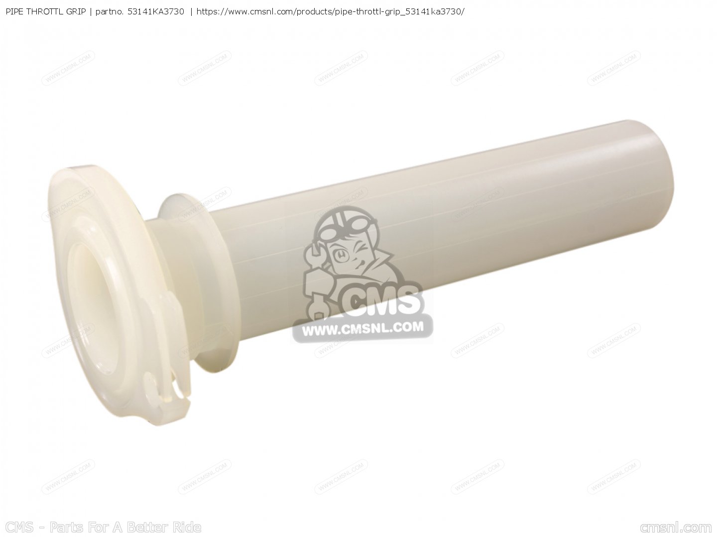 53141KA3730: PIPE THROTTL GRIP Honda - buy the 53141-KA3-730 at CMSNL