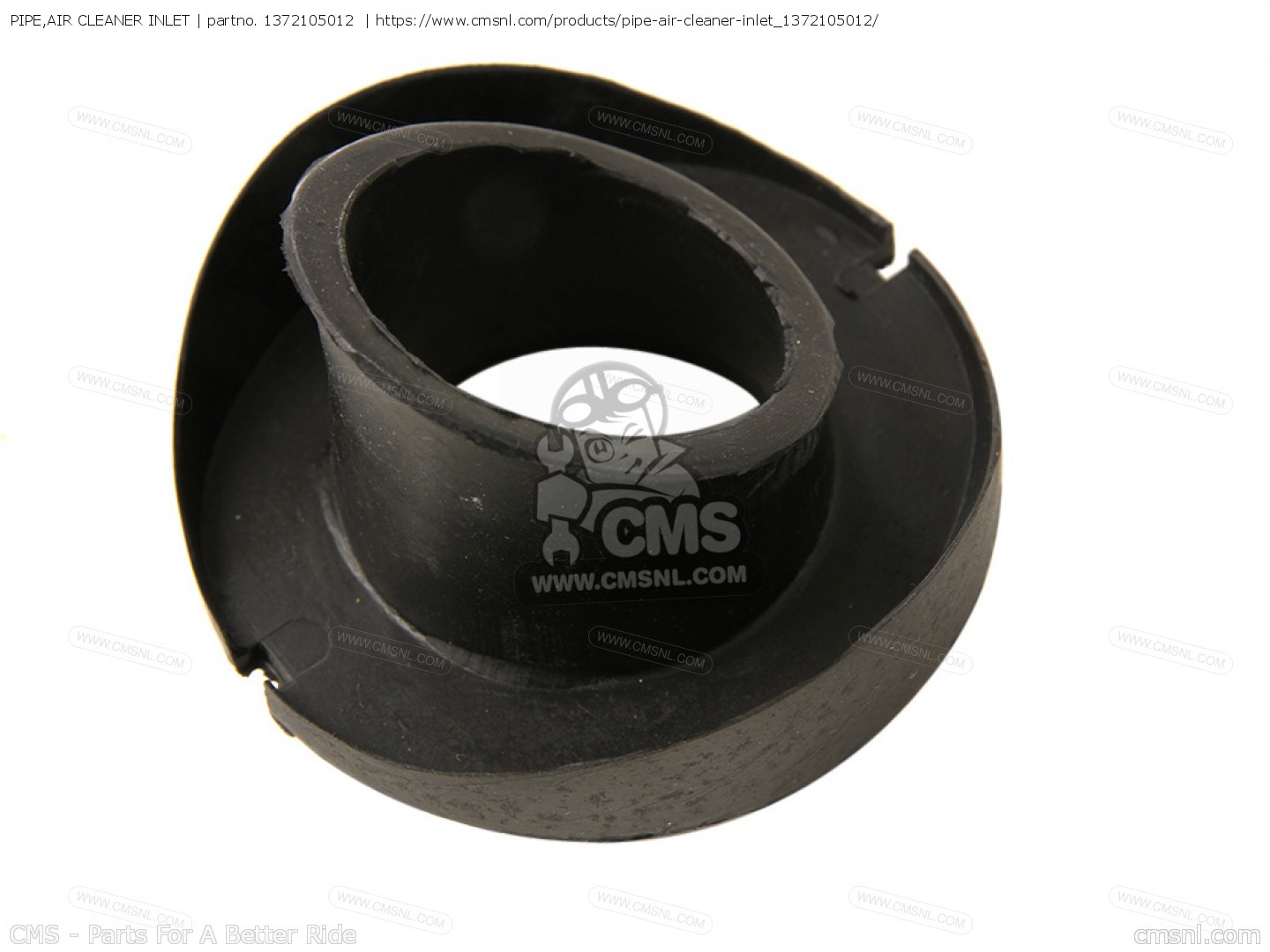 1372105012: PIPE,AIR CLEANER INLET Suzuki - buy the 13721-05012 at CMSNL