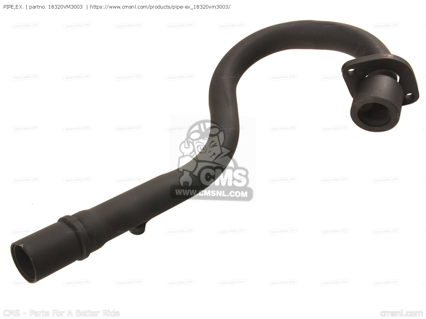 18320VM3003: PIPE,EX. Honda - buy the 18320-VM3-003 at CMSNL