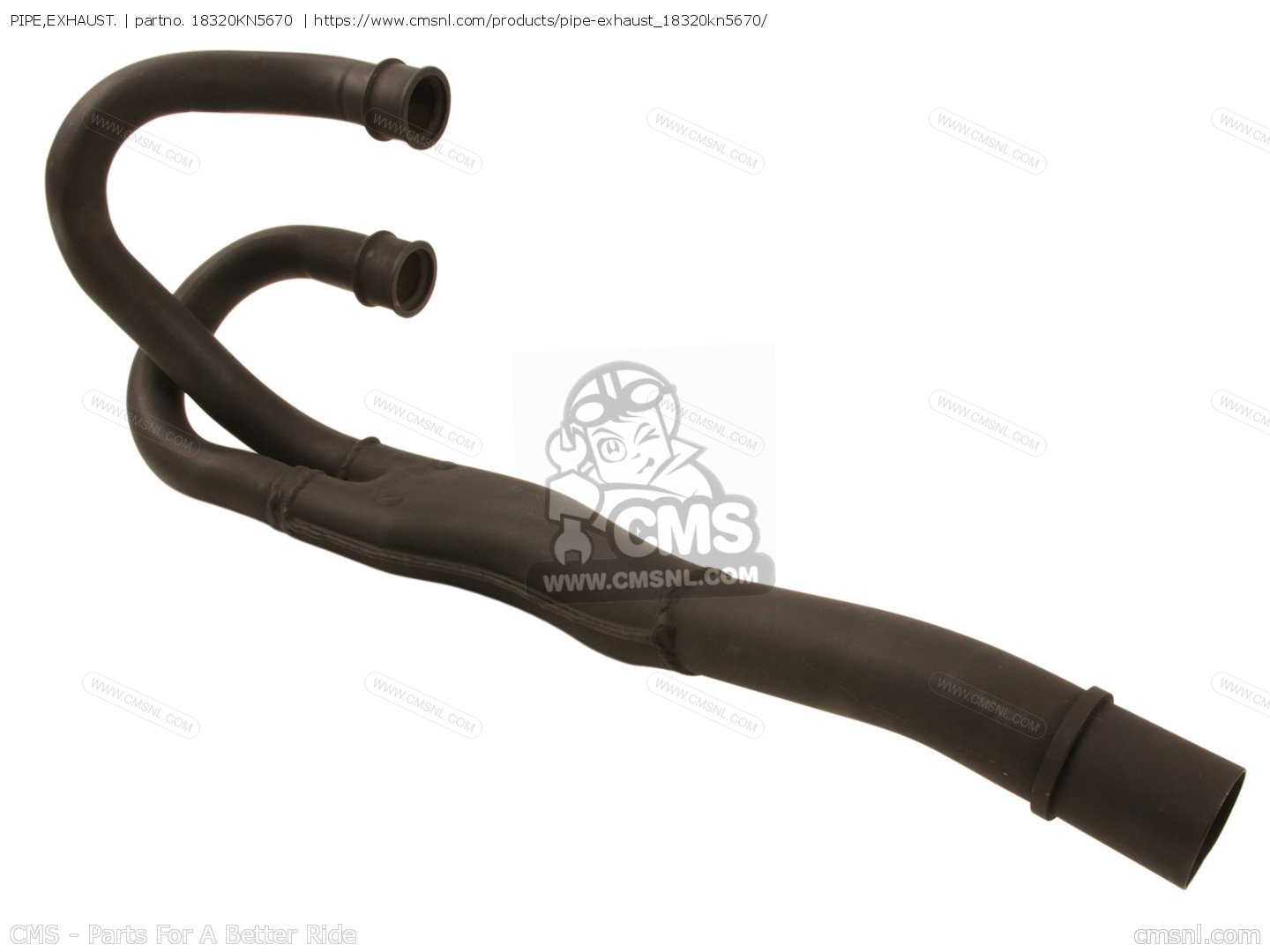18320KN5670: PIPE,EXHAUST. Honda - buy the 18320-KN5-670 at CMSNL