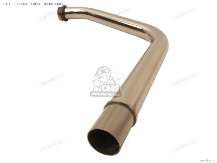 18320MN8003: PIPE,FR.EXHAUST Honda - buy the 18320-MN8-003 at CMSNL