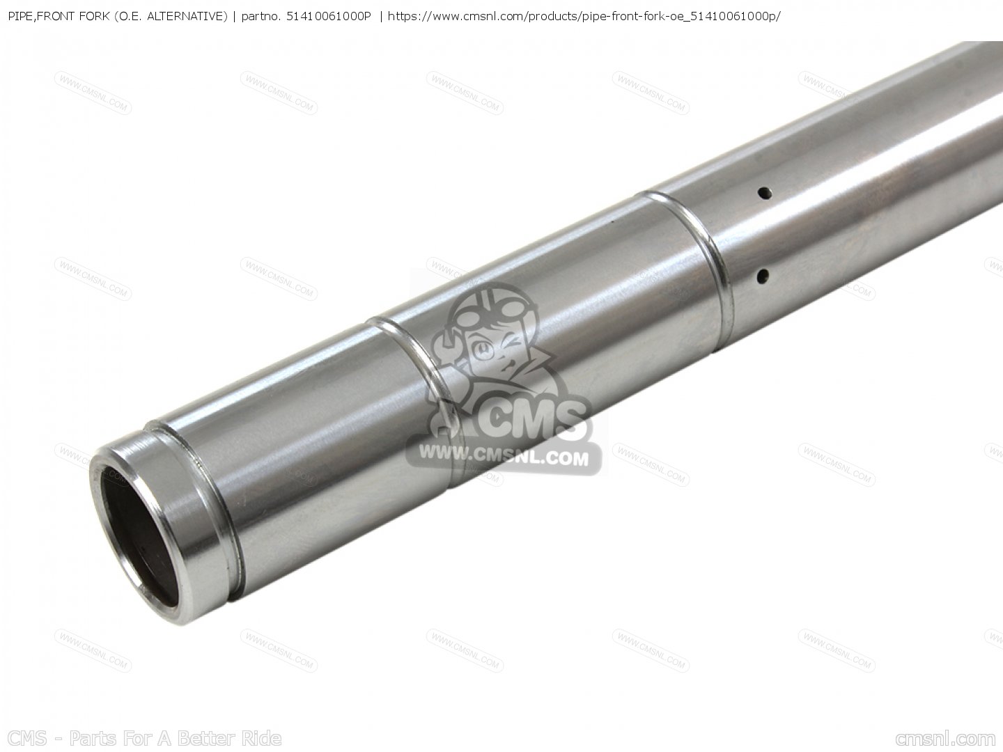 51410061000P: PIPE,FRONT FORK (O.E. ALTERNATIVE) Honda - buy the 51410 ...