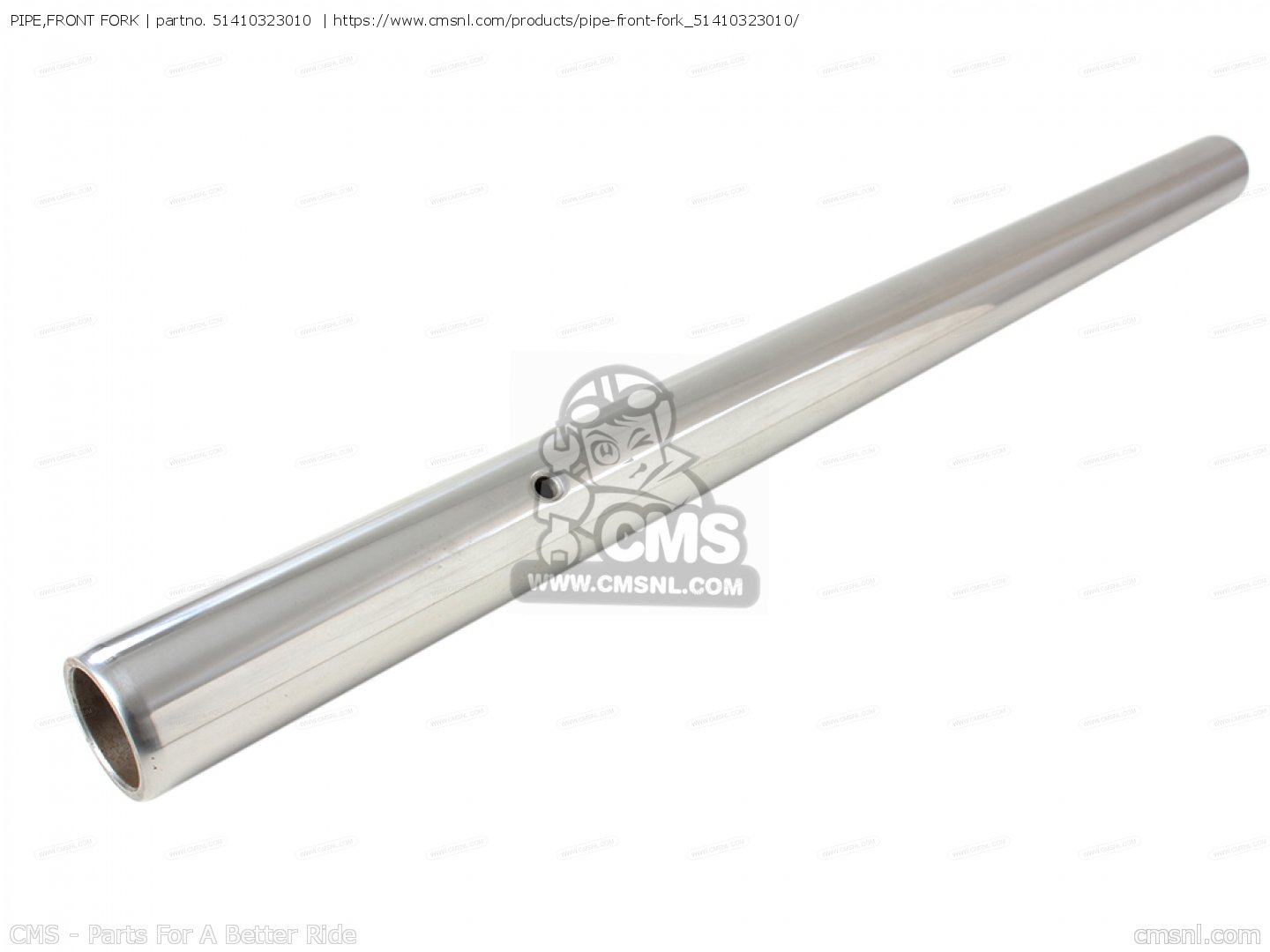 51410323010: PIPE,FRONT FORK Honda - buy the 51410-323-010 at CMSNL