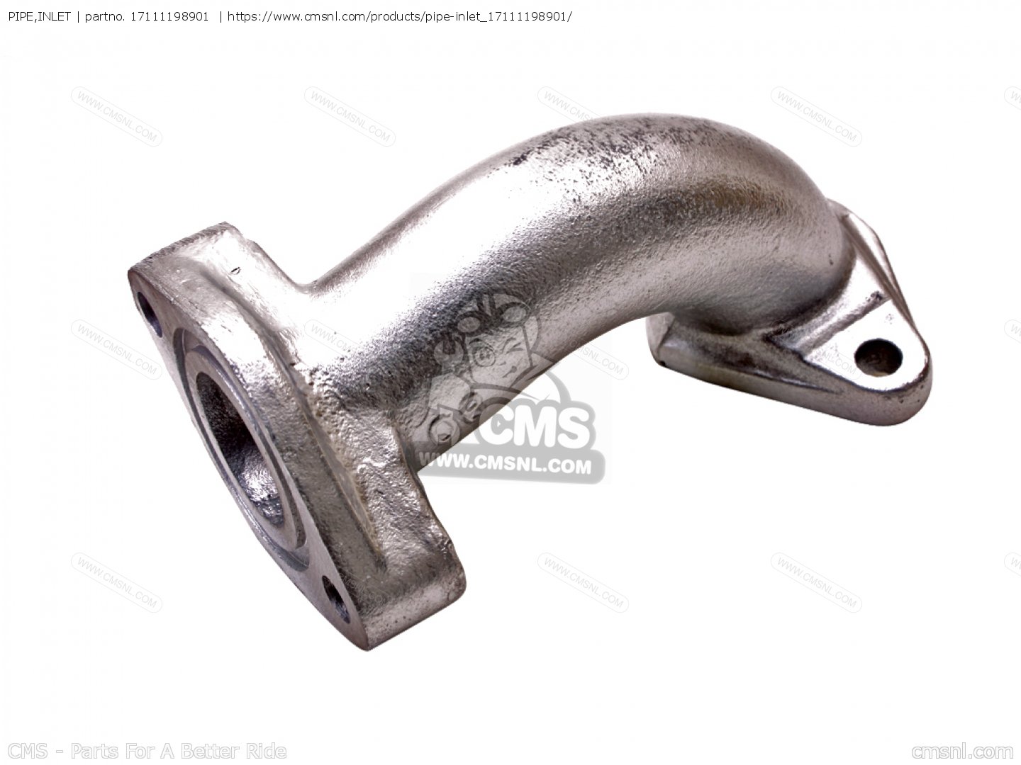 17111198901: PIPE,INLET Honda - buy the 17111-198-901 at CMSNL