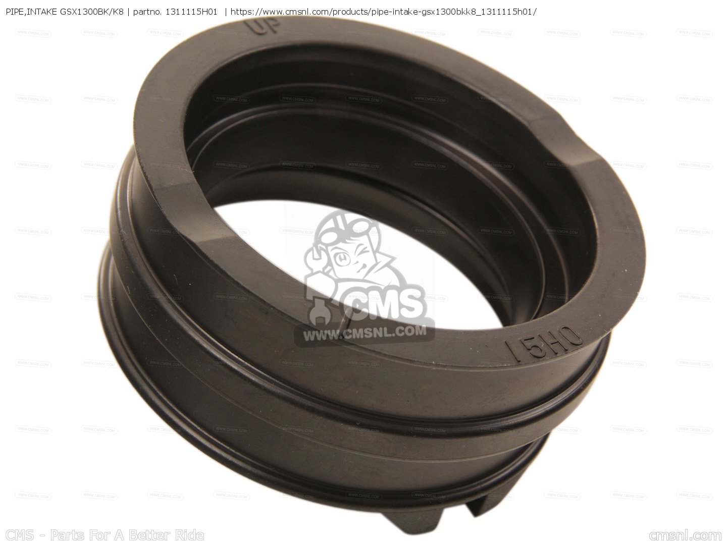1311115H01: PIPE,INTAKE GSX1300BK/K8 Suzuki - buy the 13111-15H01 at CMSNL