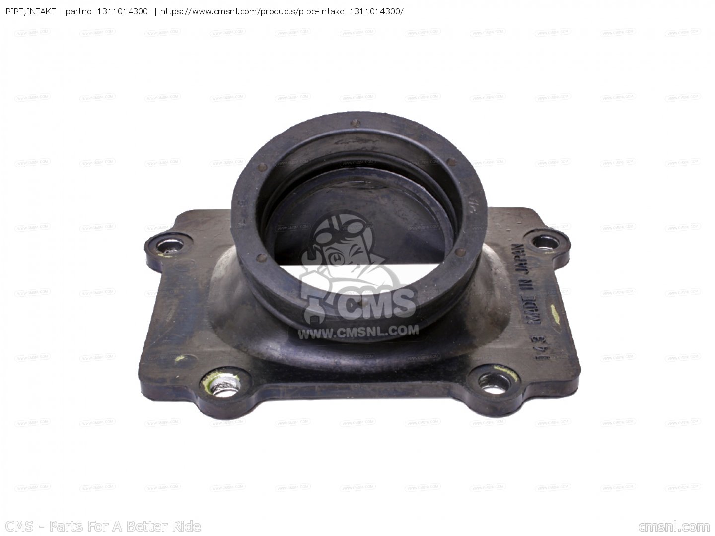1311014300: Pipe,intake Suzuki - buy the 13110-14300 at CMSNL