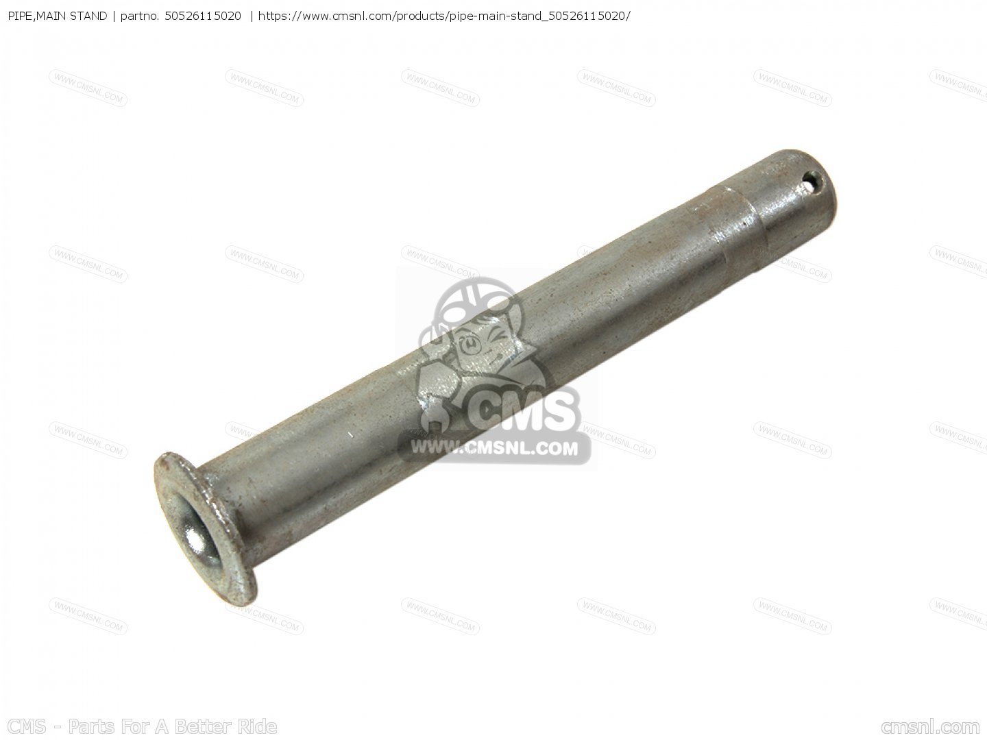 50526115020: PIPE,MAIN STAND Honda - buy the 50526-115-020 at CMSNL