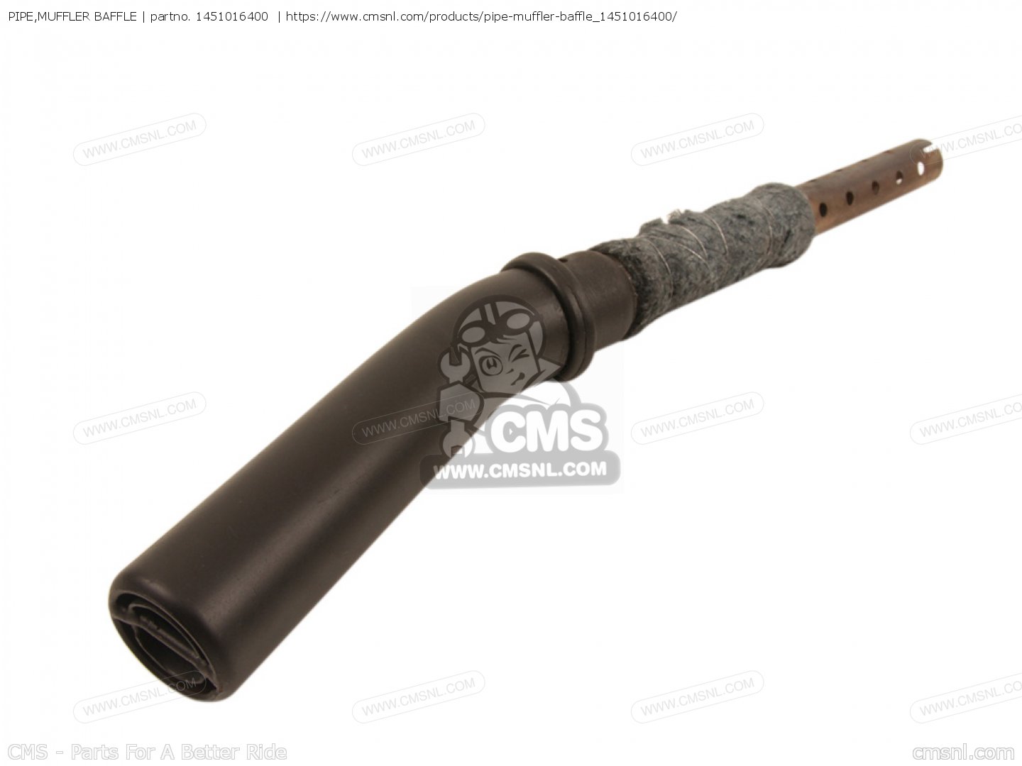 1451016400: Pipe,muffler Baffle Suzuki - buy the 14510-16400 at CMSNL