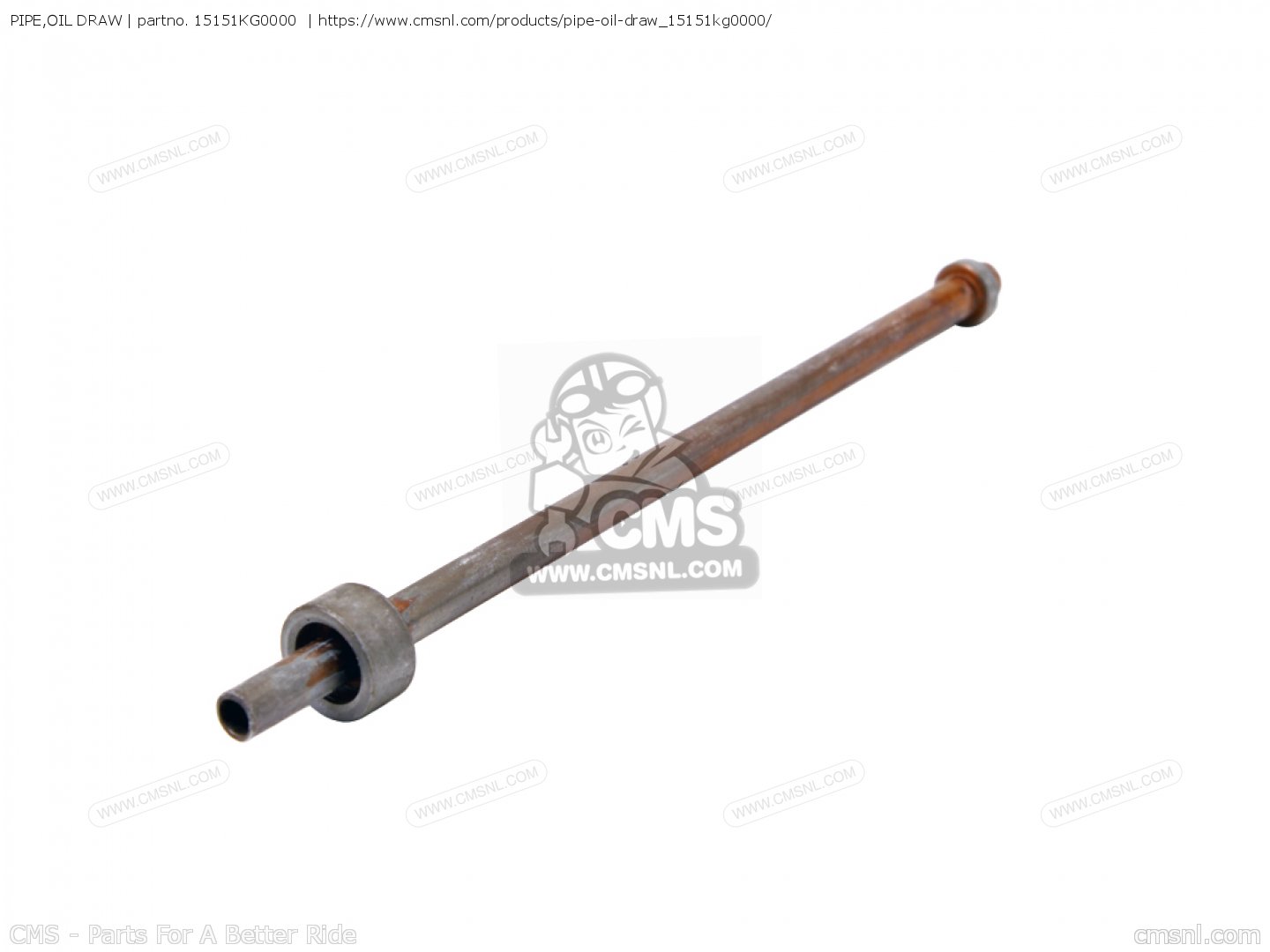 15151KG0000: PIPE,OIL DRAW Honda - buy the 15151-KG0-000 at CMSNL