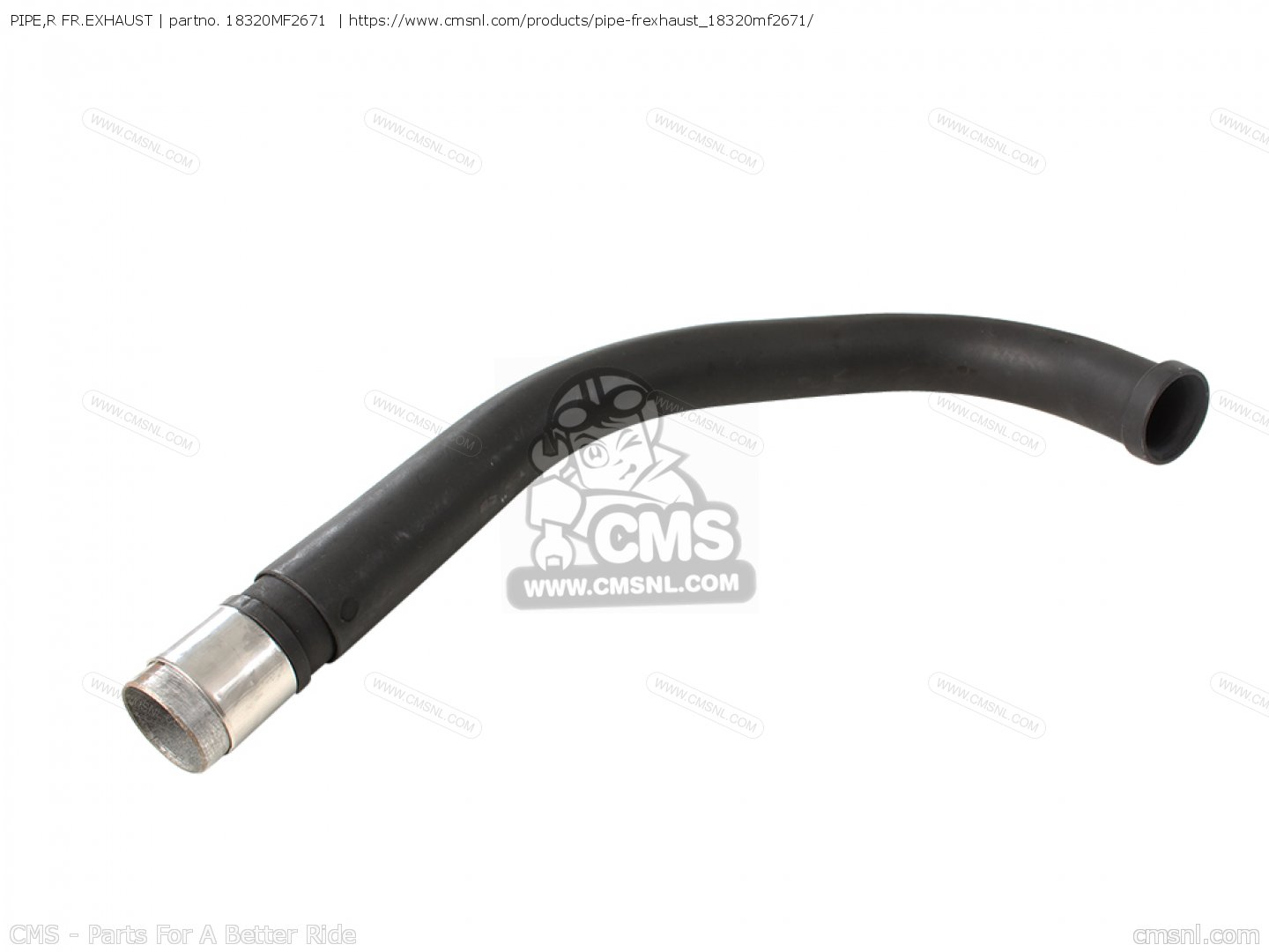 18320MF2671: Pipe,r Fr.exhaust Honda - buy the 18320-MF2-671 at CMSNL