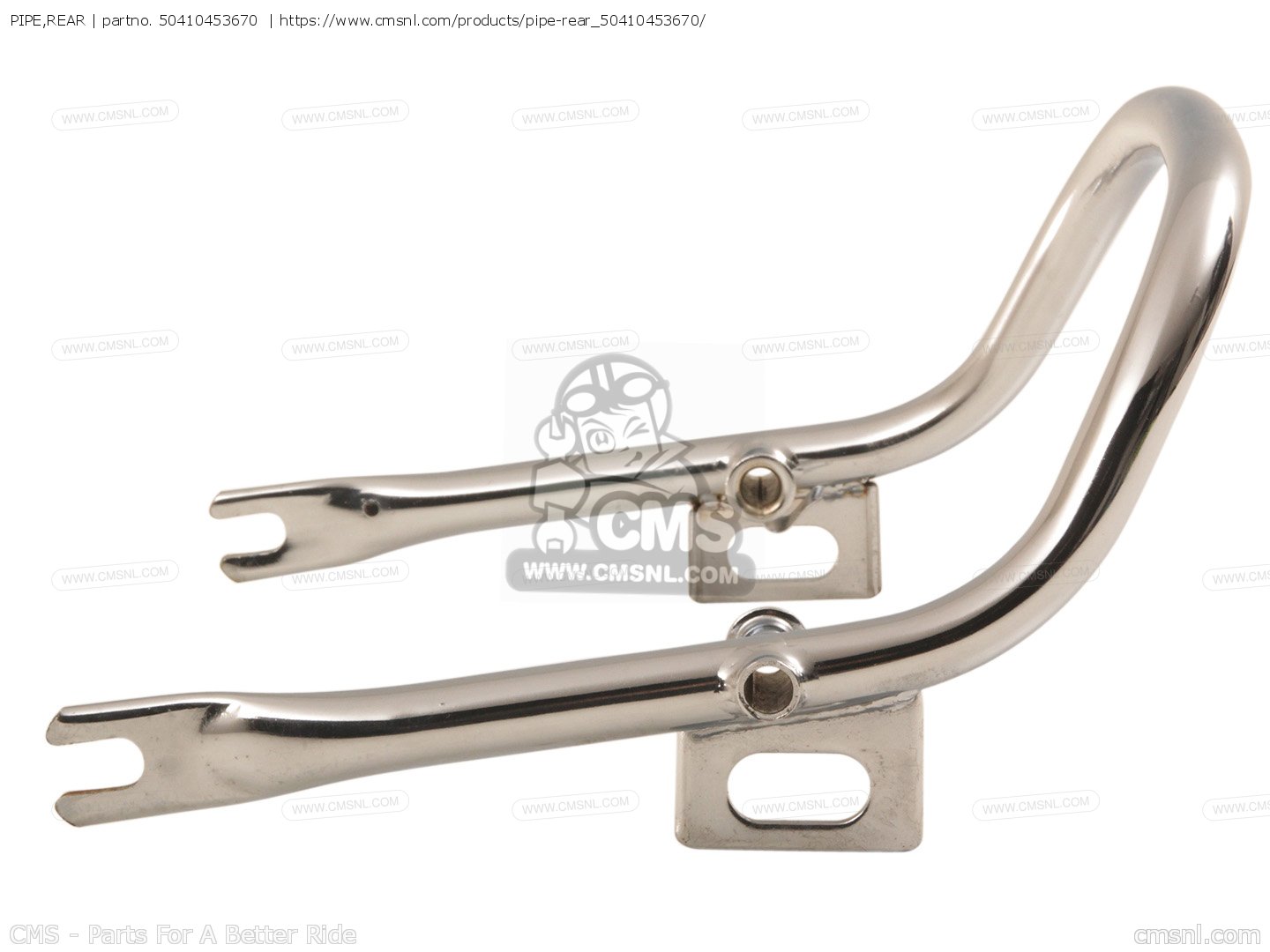 50410453670: PIPE,REAR Honda - buy the 50410-453-670 at CMSNL