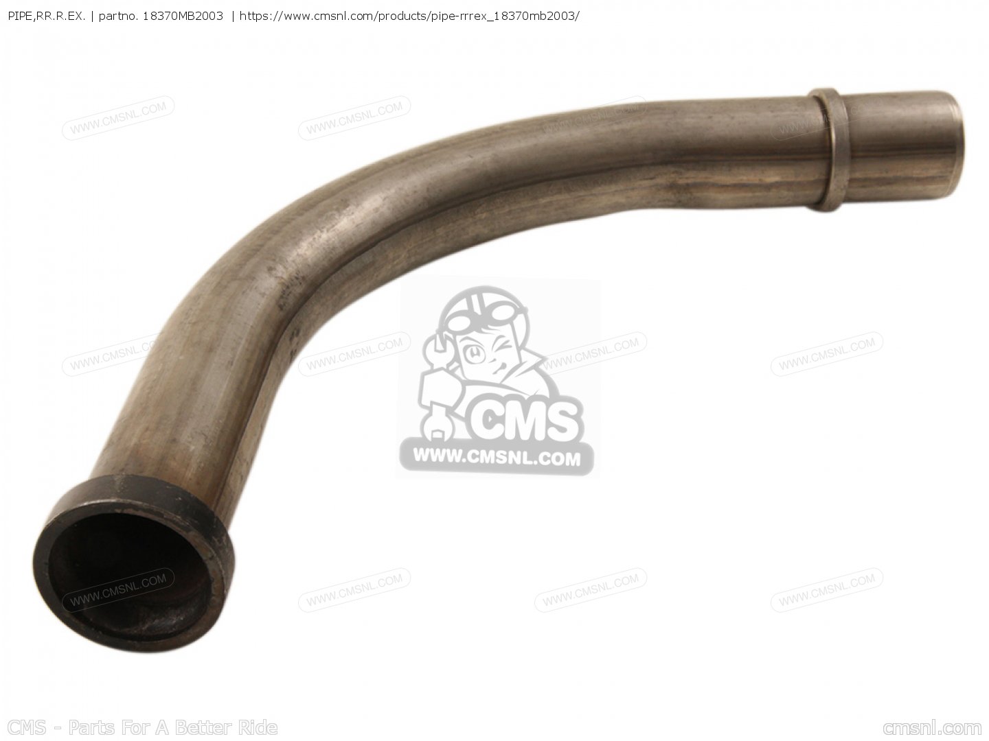 18370MB2003: PIPE,RR.R.EX. Honda - buy the 18370-MB2-003 at CMSNL