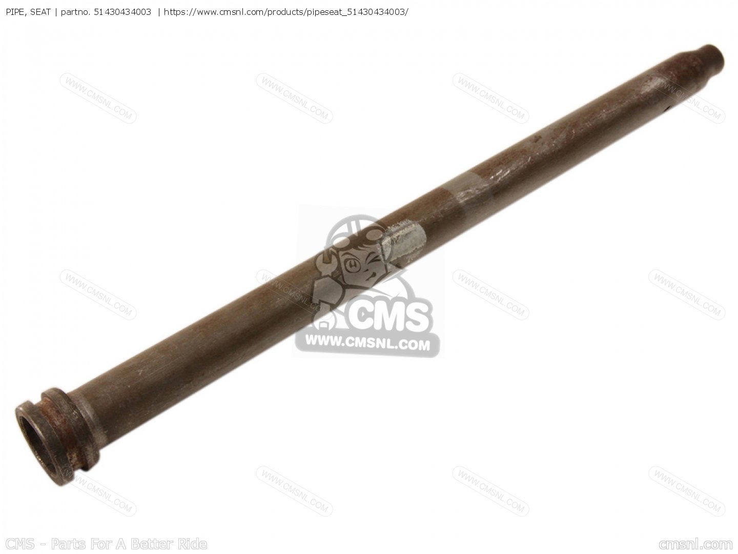 51430434003: Pipe, Seat Honda - buy the 51430-434-003 at CMSNL